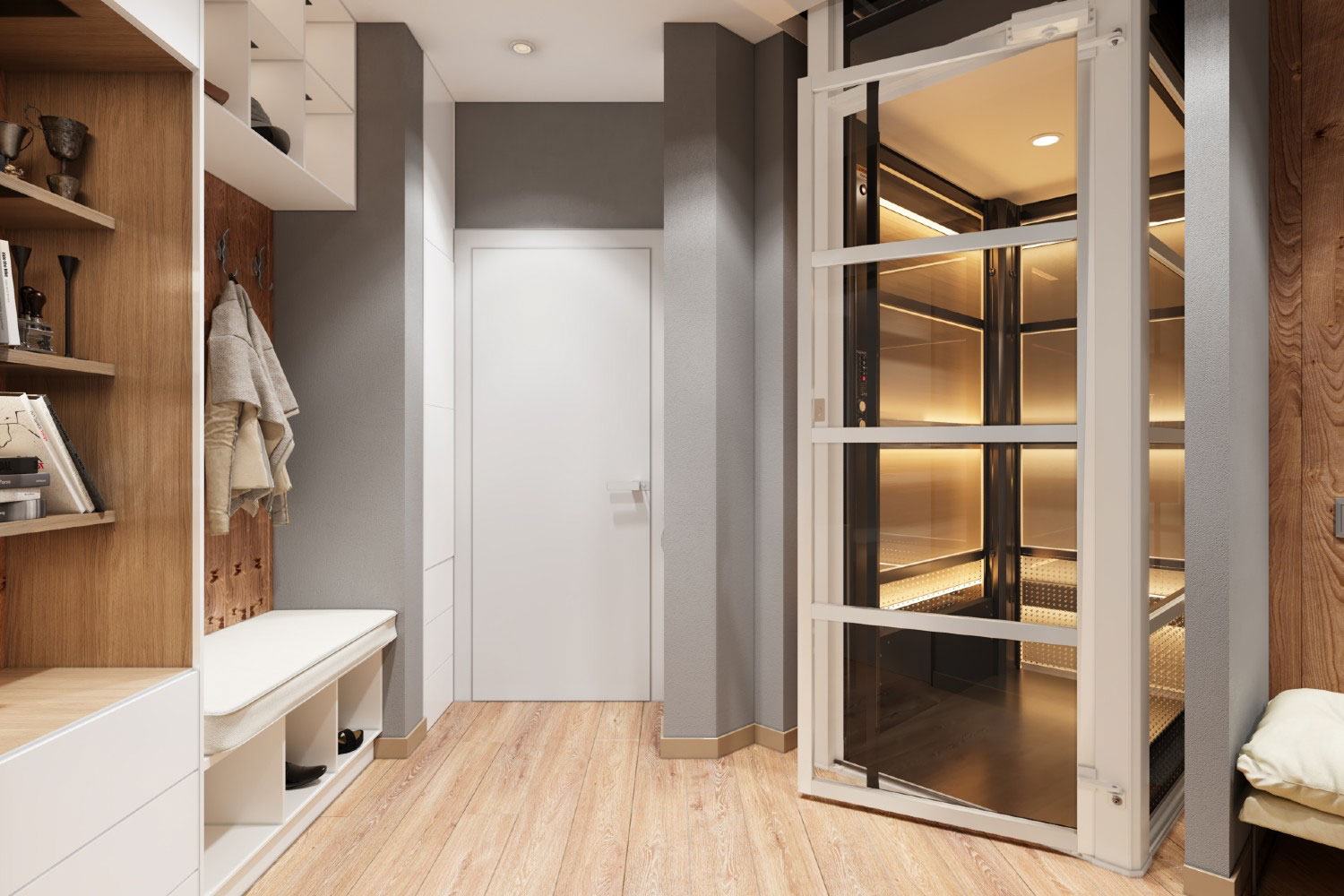 Square Home Vacuum Elevator in Long Island, NY